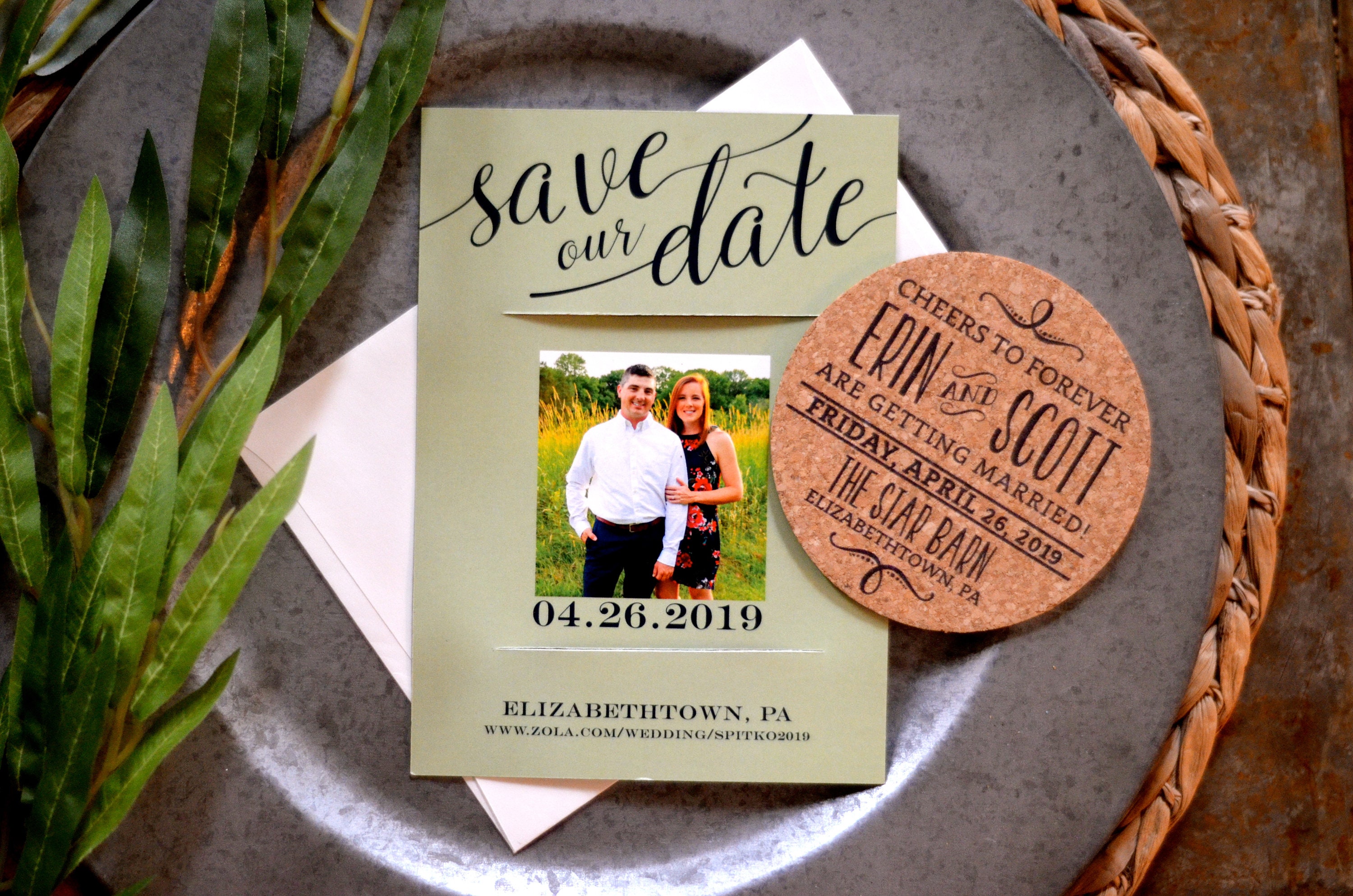 Save the Date Coasters, Free Drinks Save the Date, Unique Save the ...