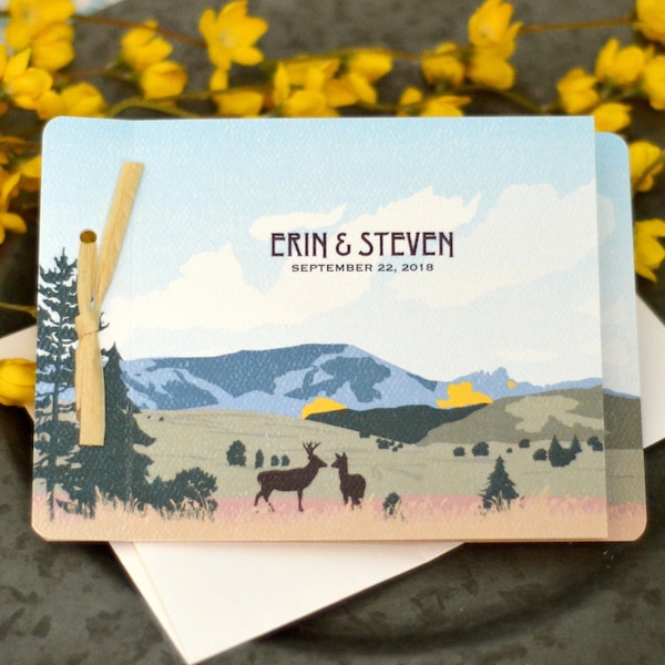 Montana Invitations - Etsy