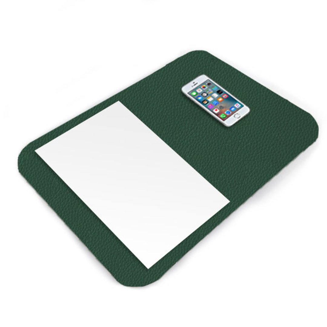 Forest Green Leather Desk Pad - Etsy