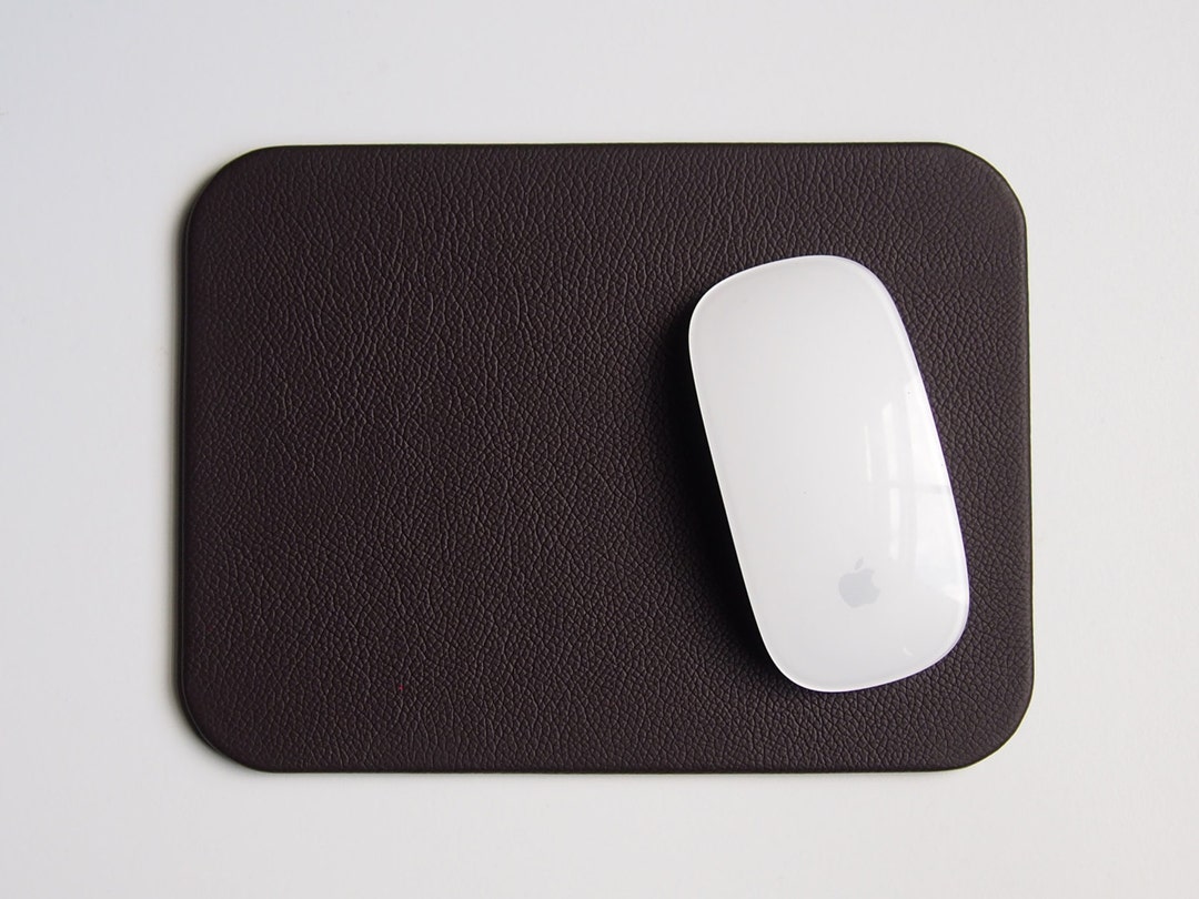 Espresso Brown Leather Mouse Pad - Etsy