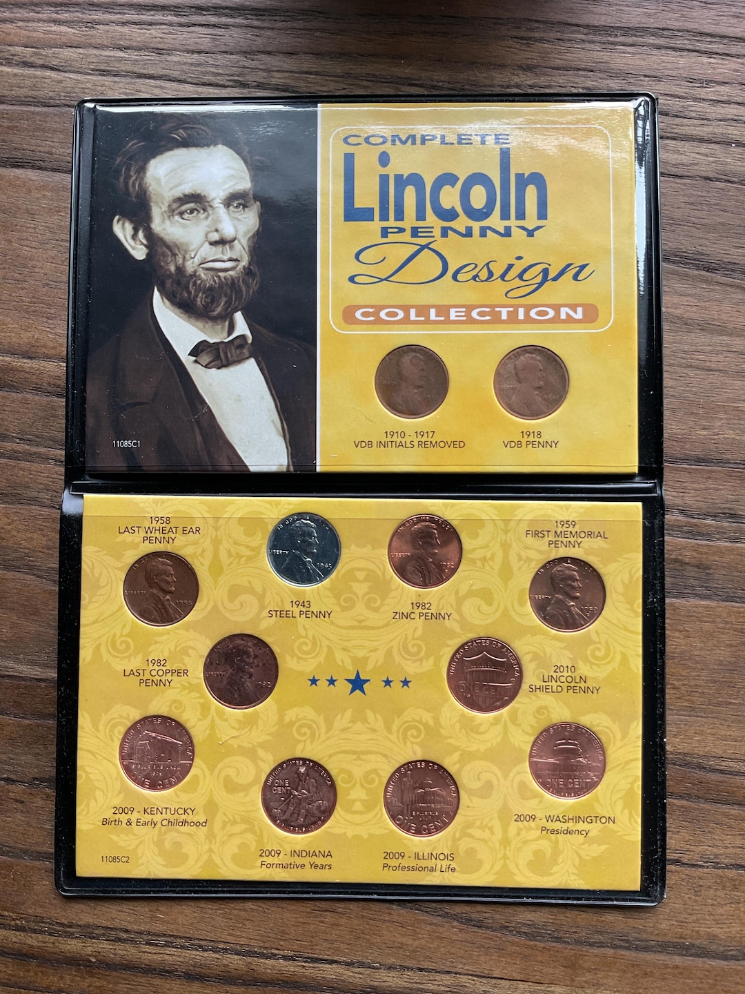 NEW American Coin Treasures Complete Lincoln Penny Design Collection ...