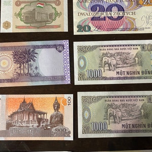 World Notes - 10 Notes From Around the World - Notes Are in Great ...