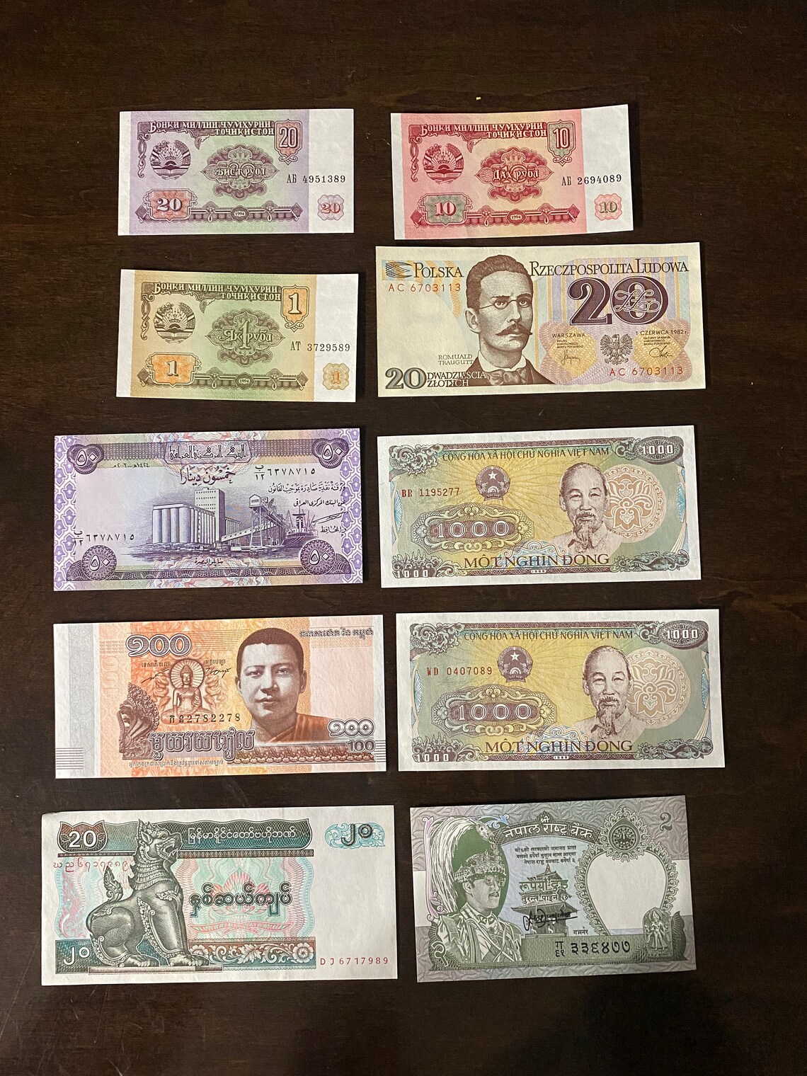 World Notes 10 Notes From Around the World Notes Are in - Etsy