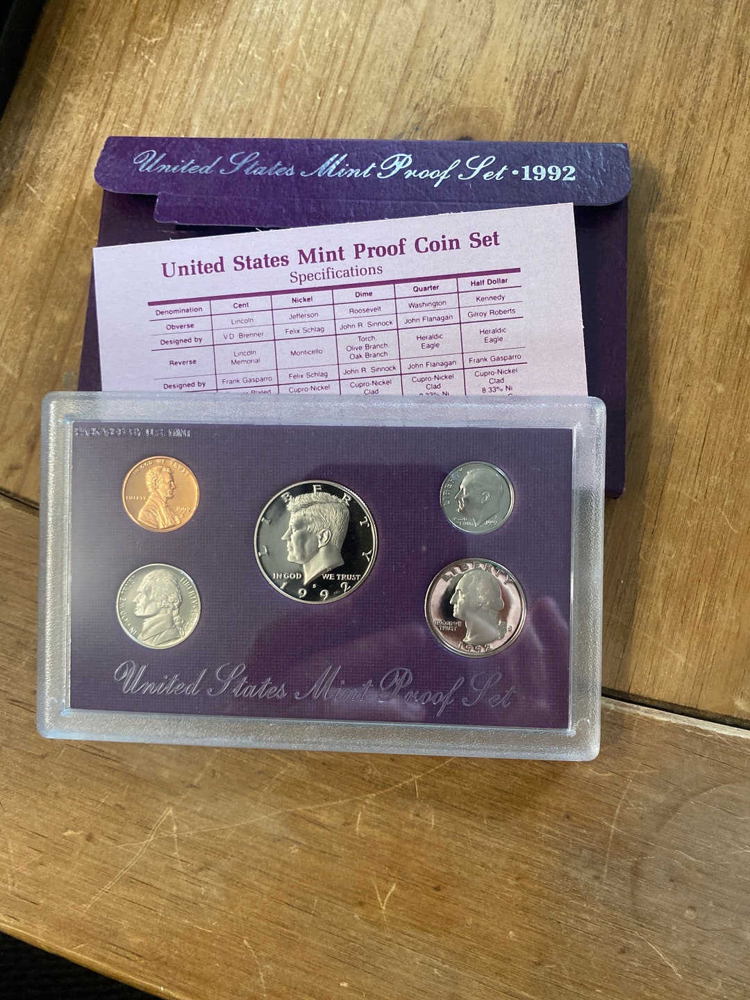 1992 US Proof Set - Still Housed in Its Original Casing Mint Sets ...