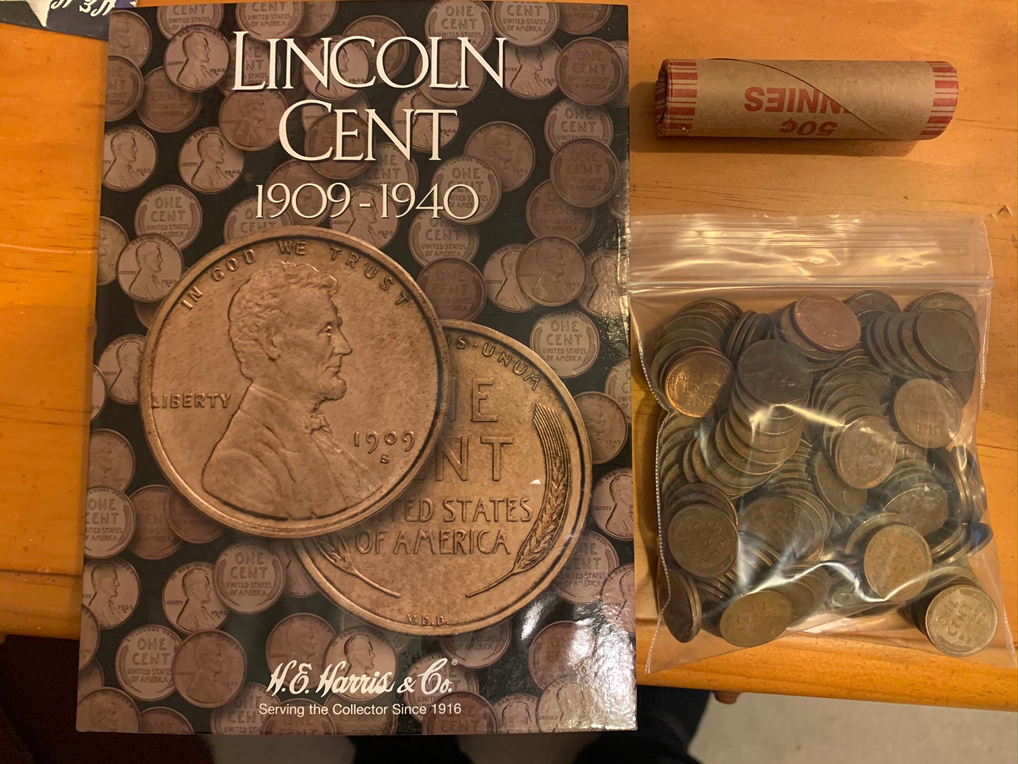Wheat Penny Collector's Set collectible Coins US Coins US Copper Coins ...