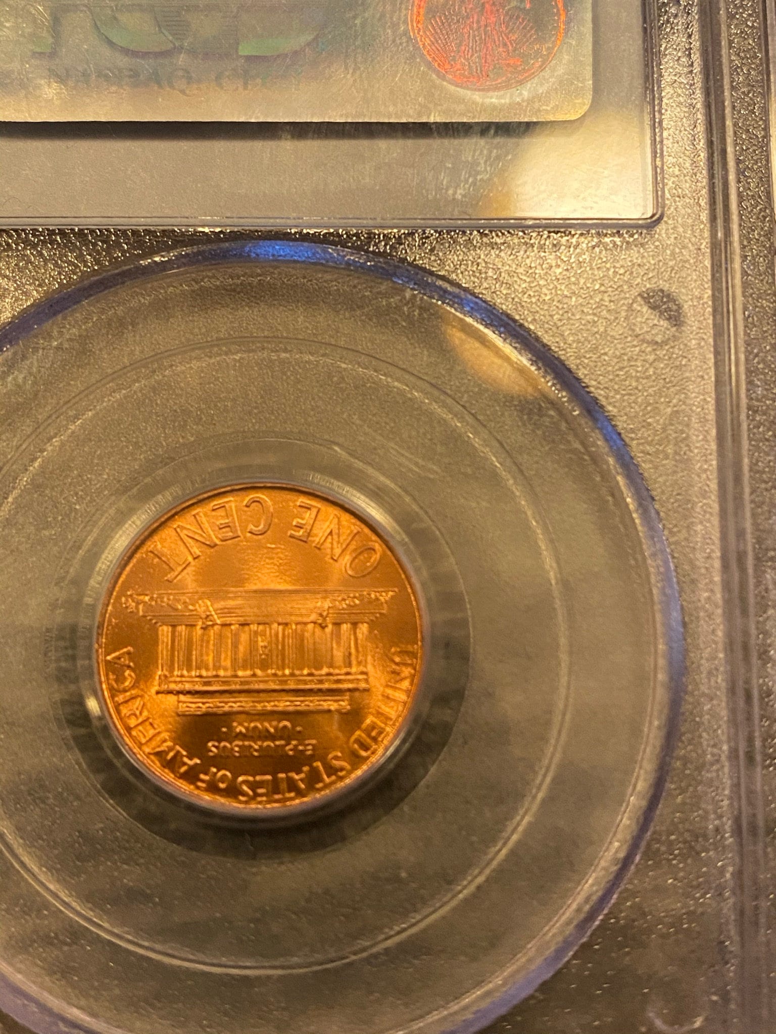 1995 Memorial Penny -graded Error Coin - PCGS Graded MS68- Must Have ...