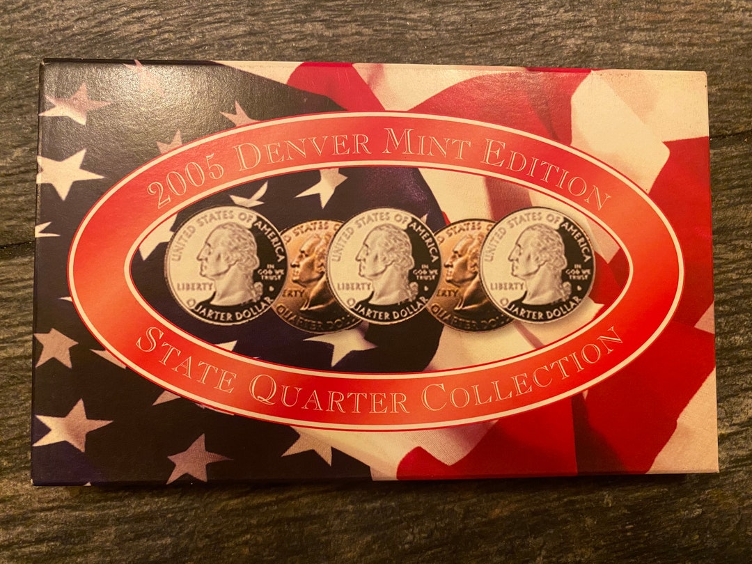 2005 Denver Mint Edition State Quarter Collection Set -mint Sets - Mint ...