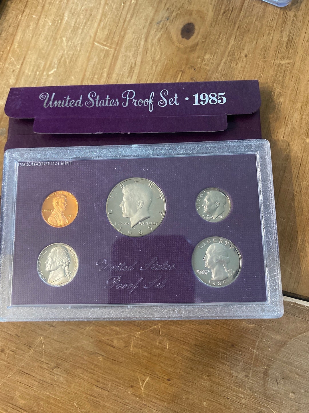 1985 US Proof Set - Still Housed in Its Original Casing Mint Sets - Mint Coins - Proof Sets ...