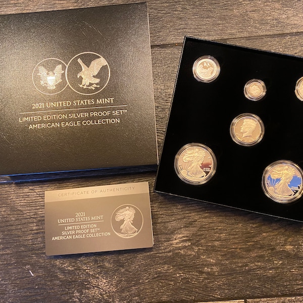 Limited Edition Silver Proof Set - Etsy