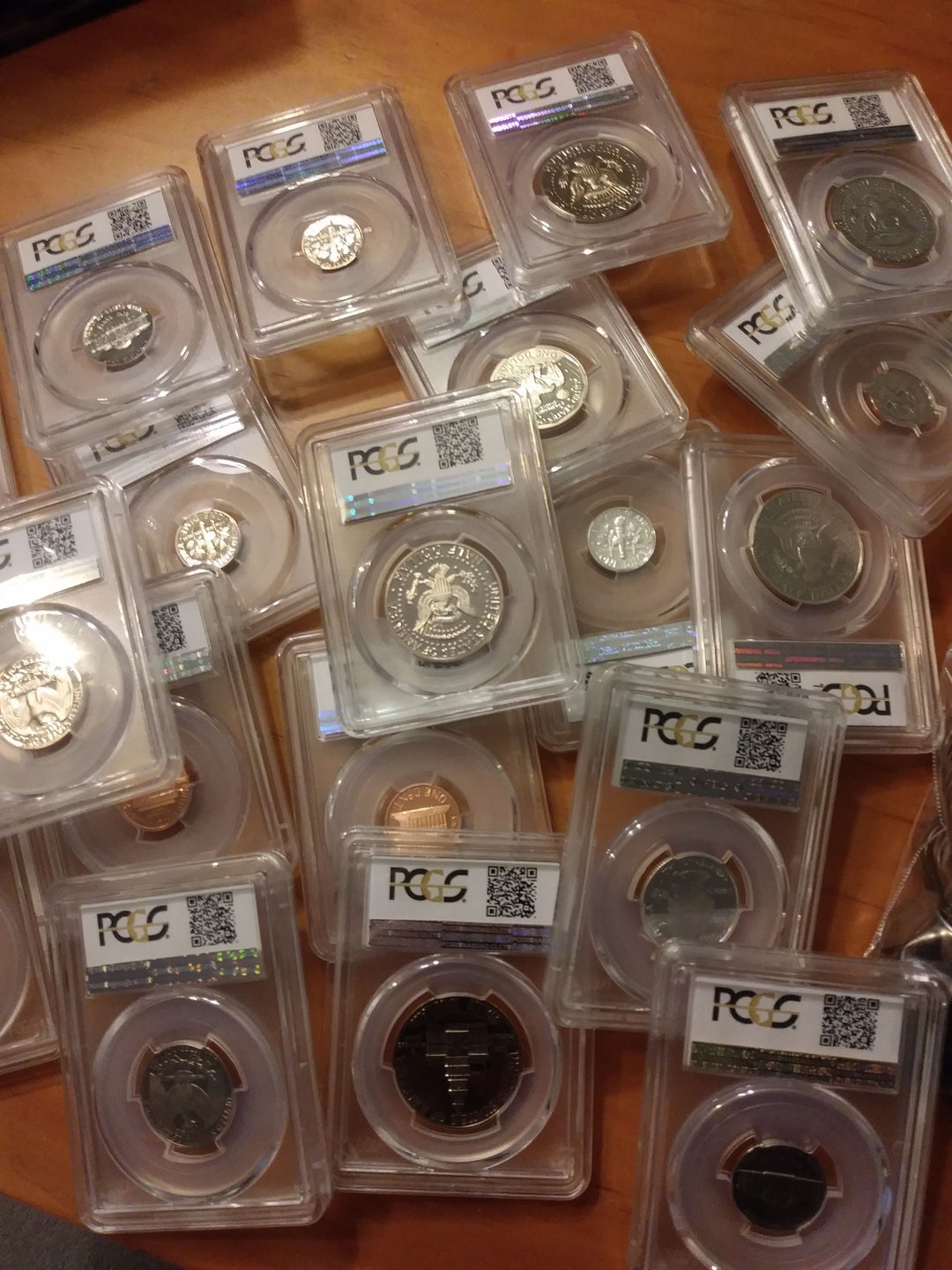 PCGS Proof 69dcam-freshly Graded 10 Coin Lot - Guaranteed to Receive 10 ...