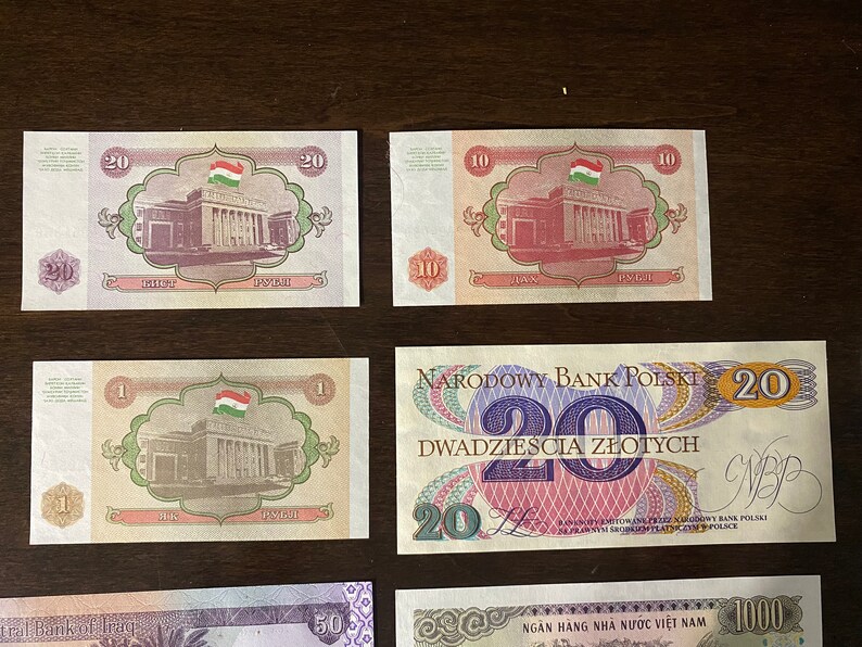 World Notes 10 Notes From Around the World Notes Are in - Etsy