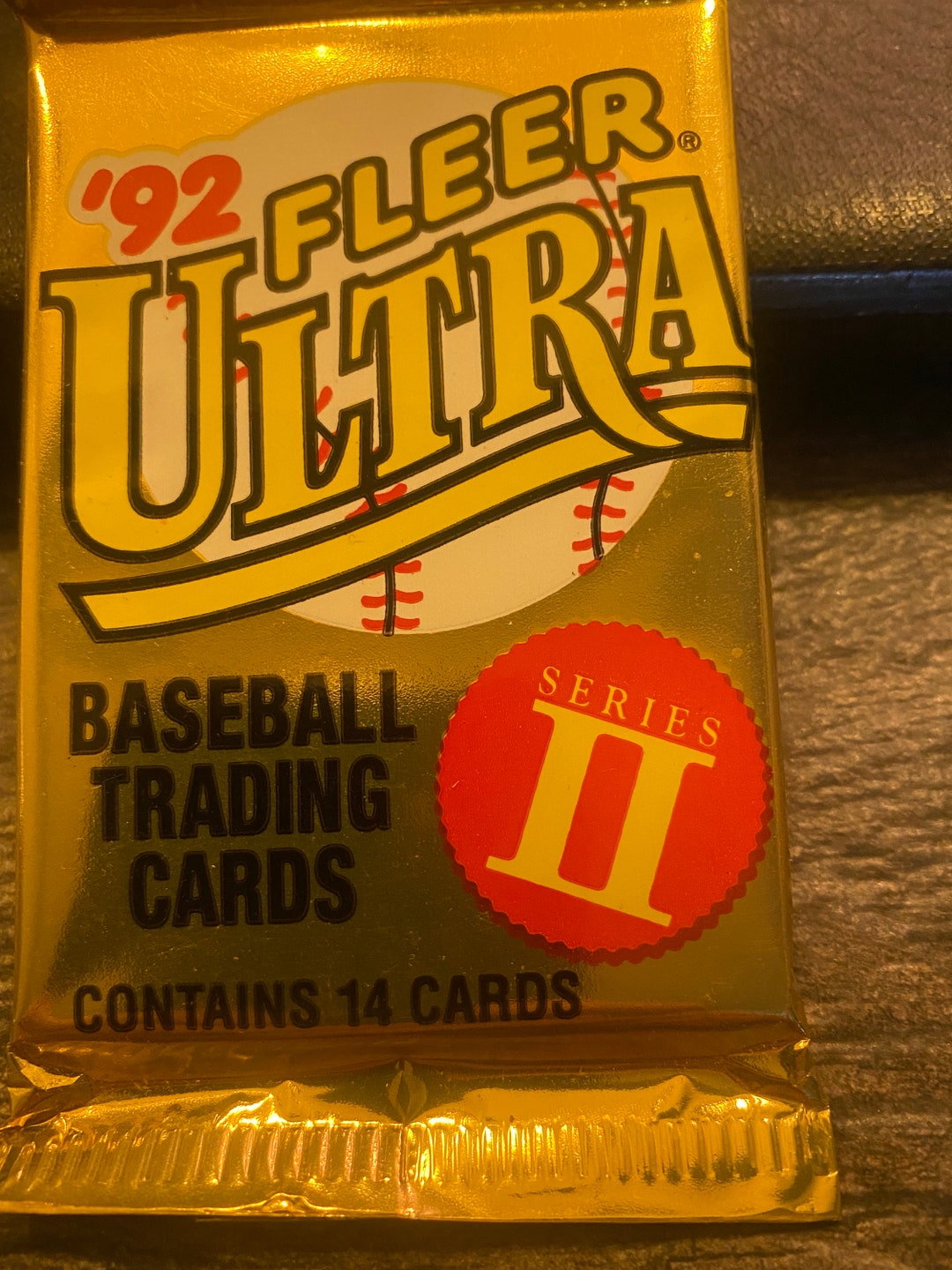 1992 Fleer Ultra Baseball Trading Cards - Series II - Unopen Pack of ...