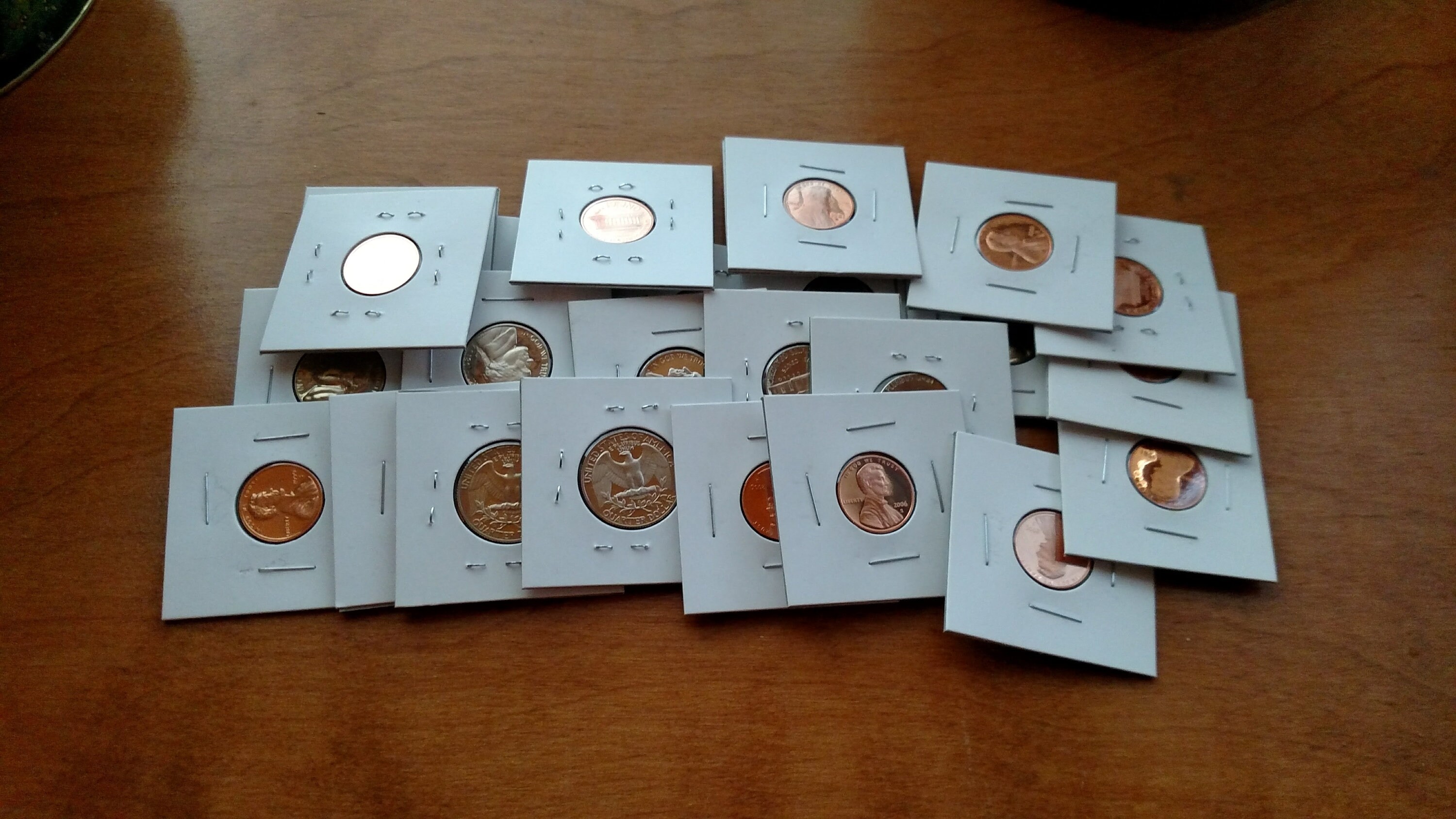 10 Carded Proof Coin Lot Great Starter - Proof Sets - Collectible Coins ...