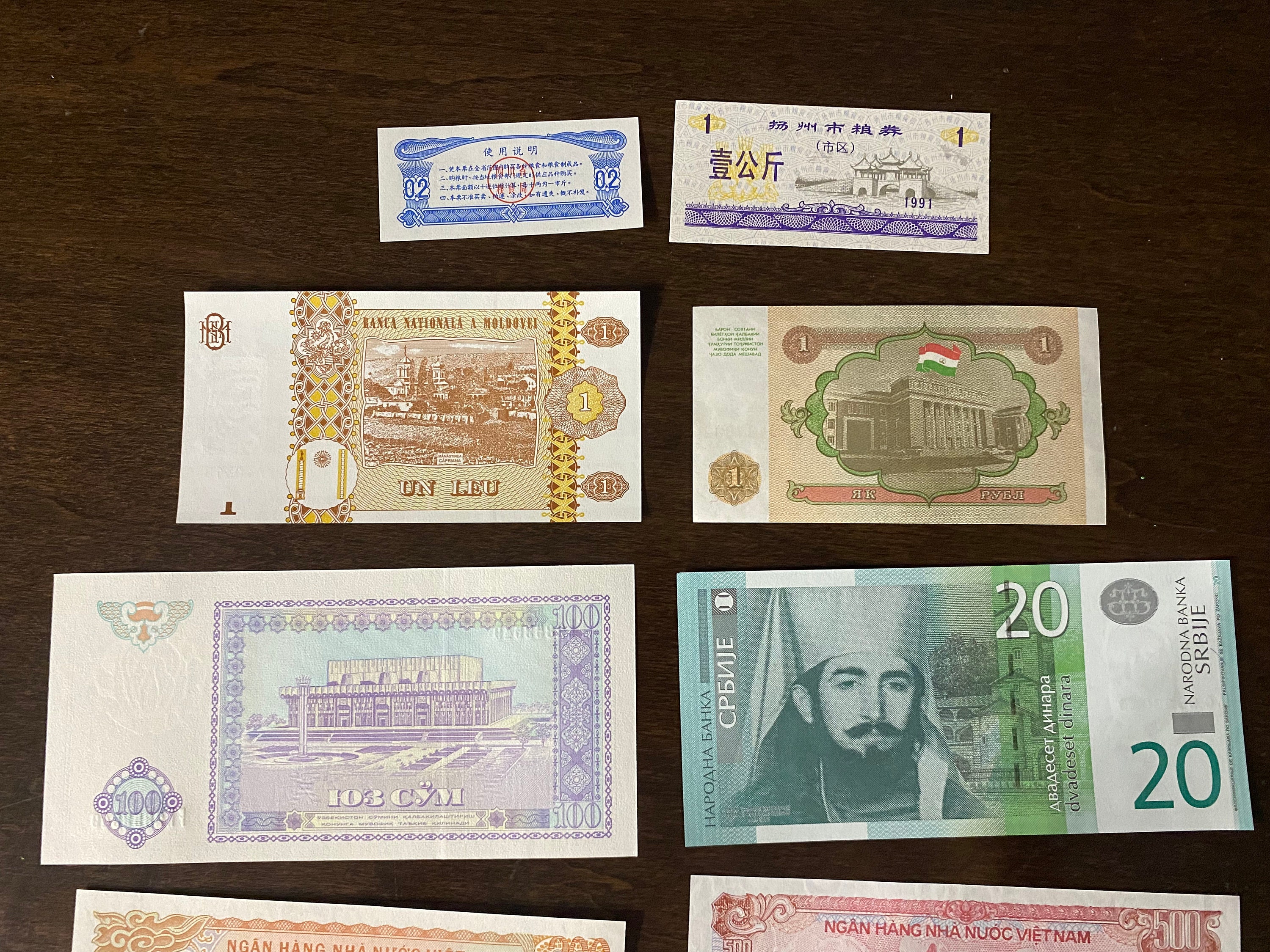 World Notes - 10 Notes From Around the World - Notes Are in Great ...