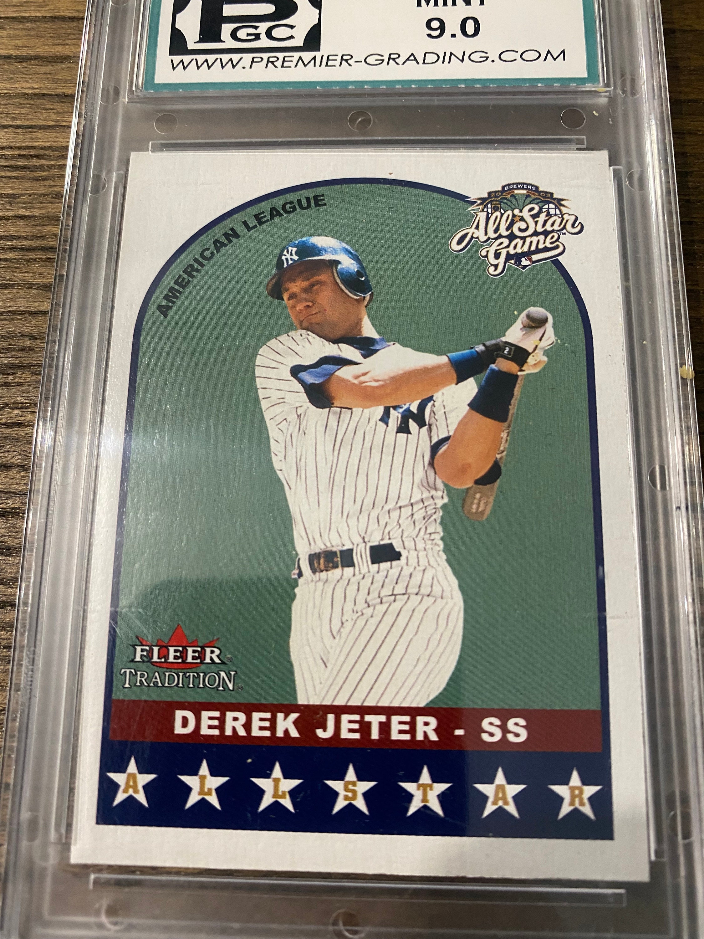 Derek Jeter Baseball Card