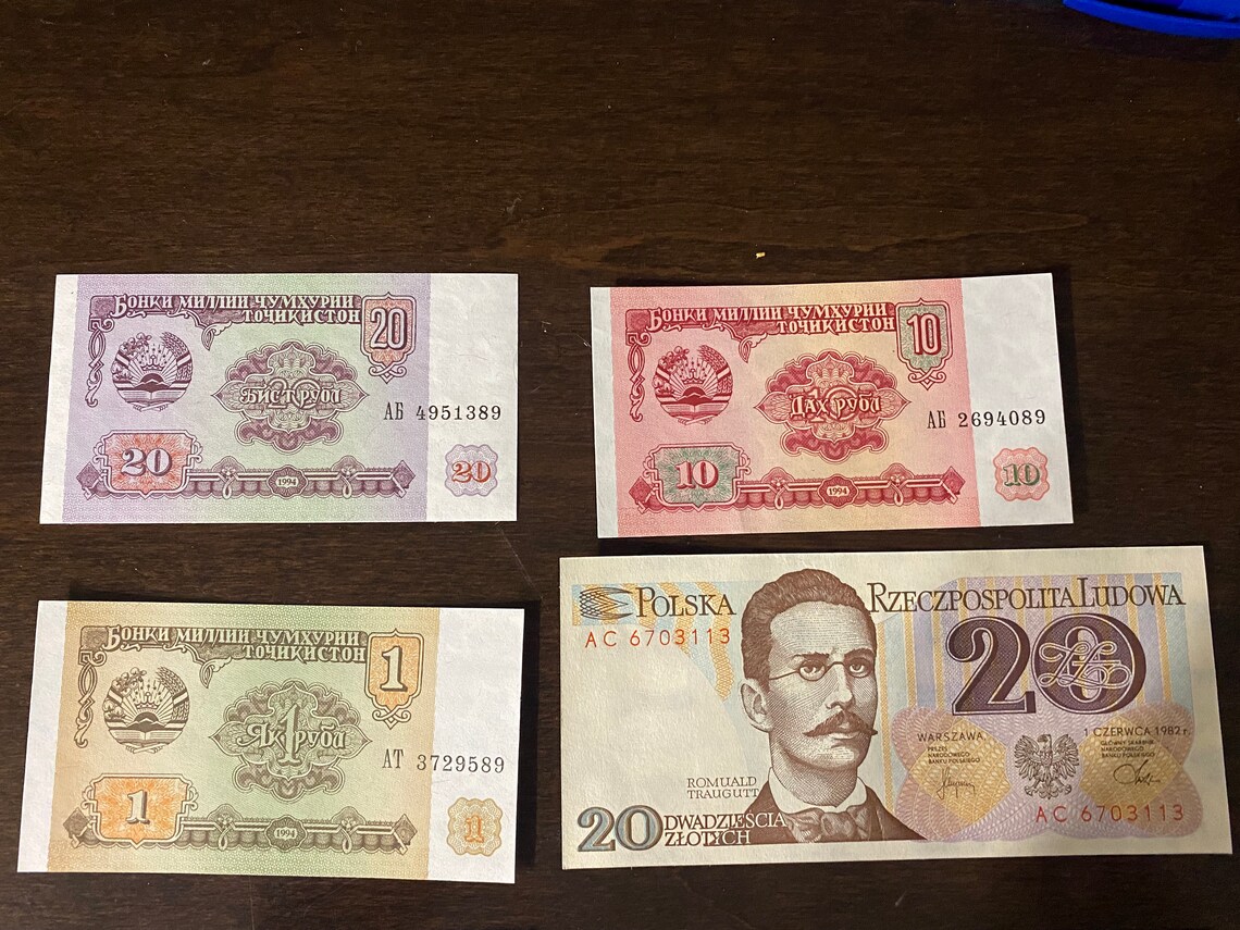 World Notes 10 Notes From Around the World Notes Are in - Etsy