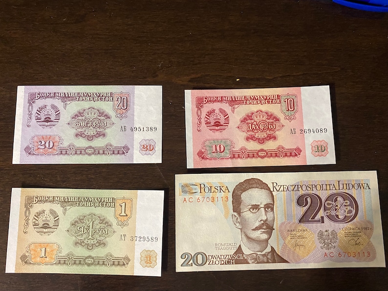 World Notes - 10 Notes From Around the World - Notes Are in Great ...