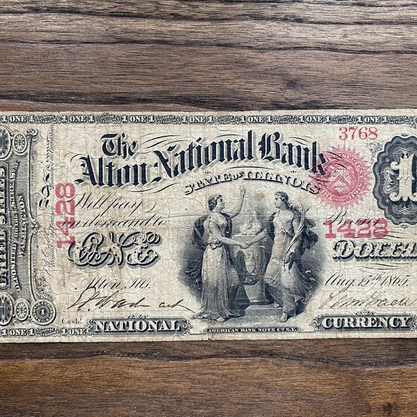 Us Paper Currency - Etsy