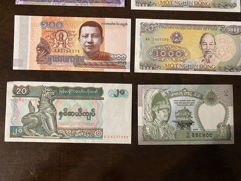 World Notes 10 Notes From Around the World Notes Are in - Etsy