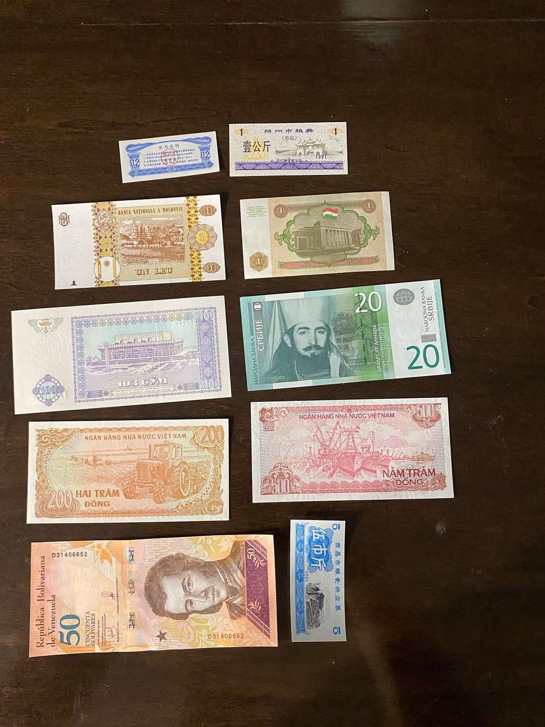 World Notes - 10 Notes From Around the World - Notes Are in Great ...