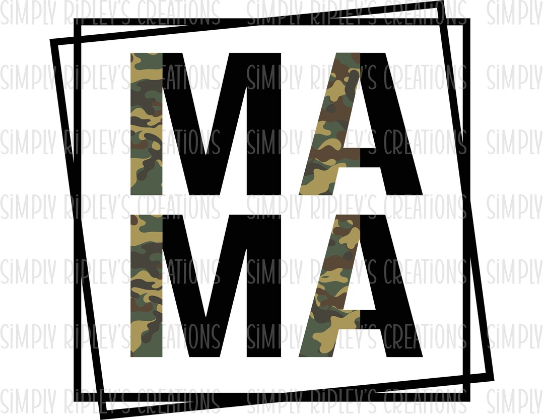 Camo Mama PNG Sublimation PNG Digital Download - Etsy