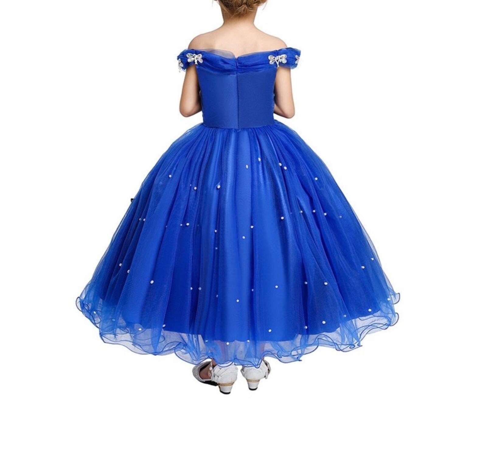 Cinderella Princess Blue Dress Costume Set, Halloween Costume ...
