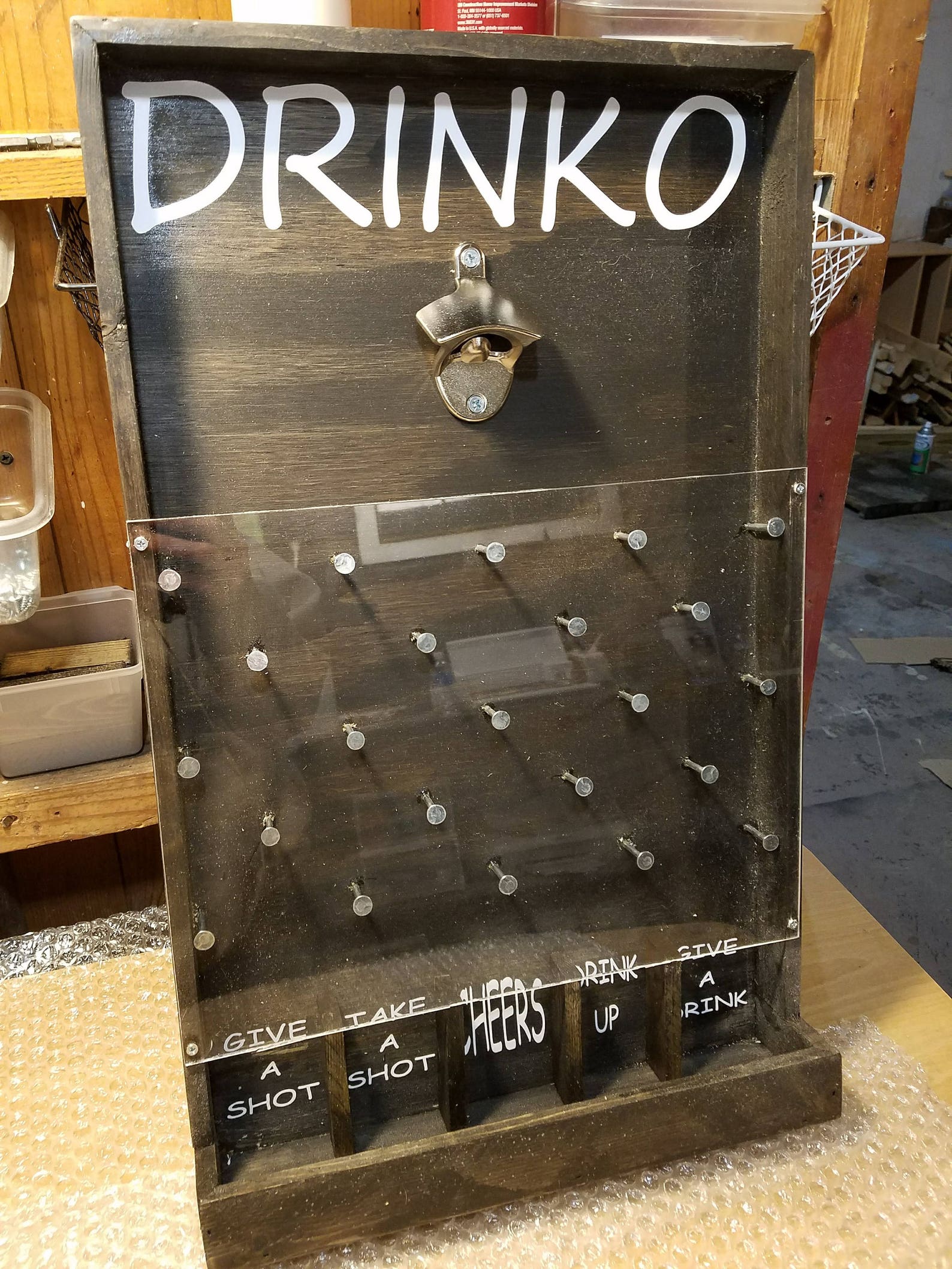 Drinko Plinko Bottle Opener Game - Etsy