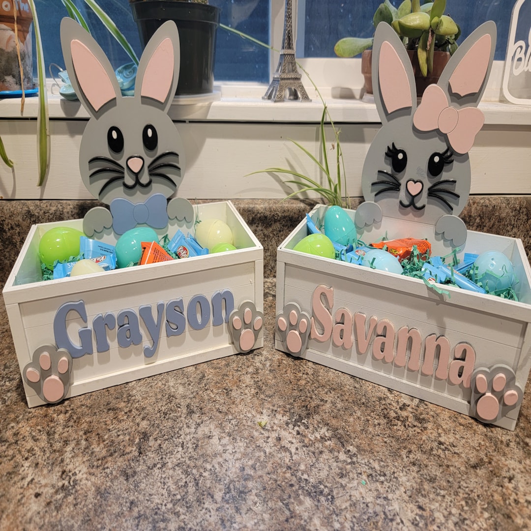 Easter Box Svg Laser Cut File - Etsy