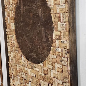 Large Wine Cork Dartboard Backer Cross Hatch Pattern (39"height X 32 ...