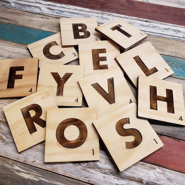 Large Scrabble Letters - Etsy
