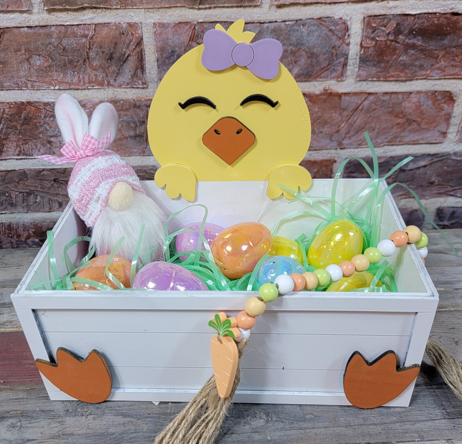 Easter Box Chick Svg Laser Cut File - Etsy