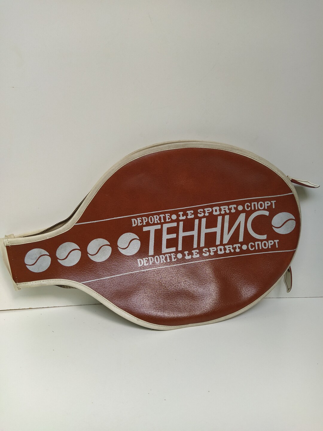 1980s Racket Bag Vintage, Tennis Wood Racket Cover for Two Classic ...