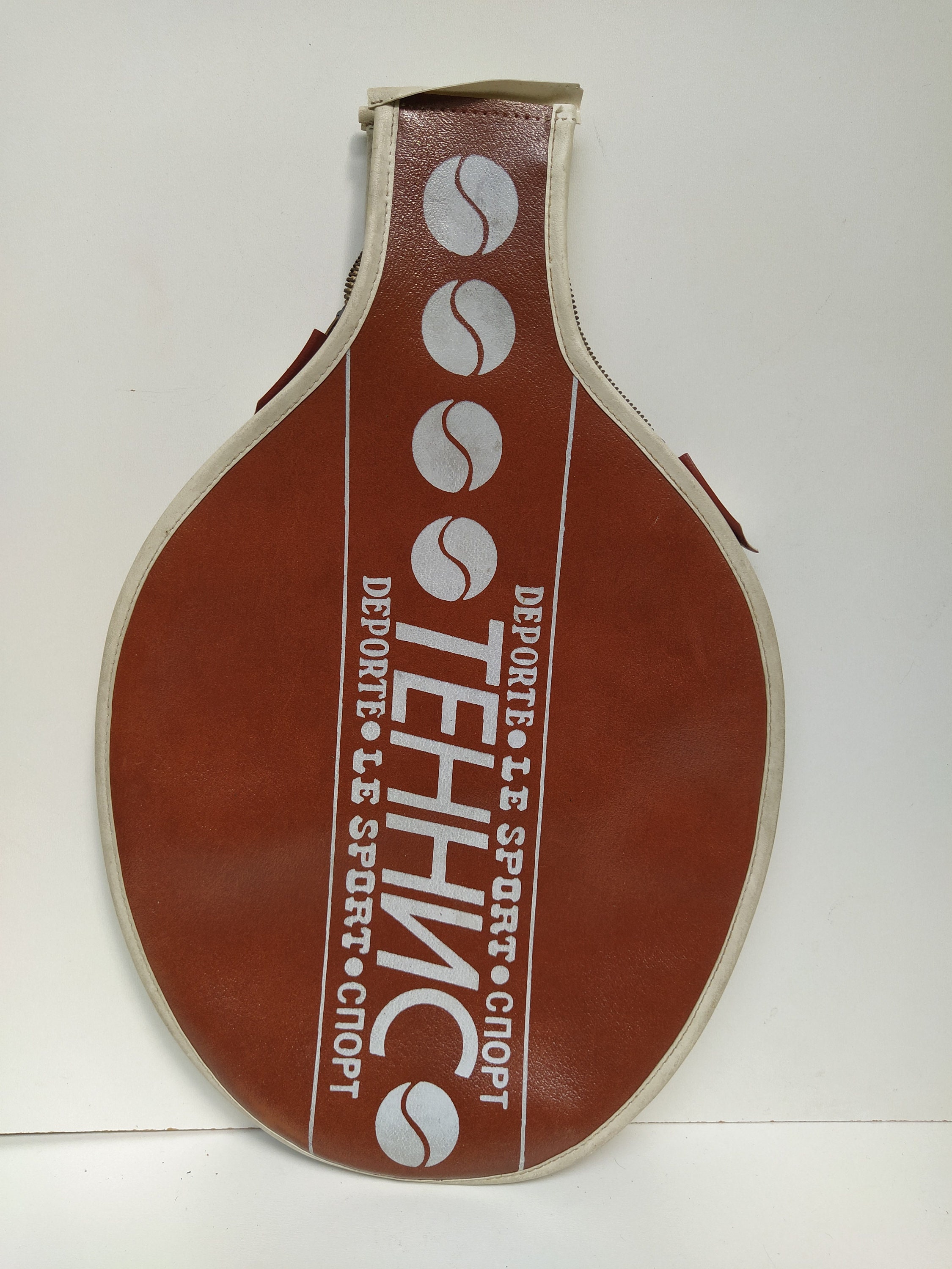 1980s Racket Bag Vintage, Tennis Wood Racket Cover for Two Classic ...