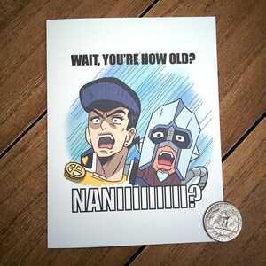 Funny Anime Birthday Card - Weeb Birthday, Pop Culture Birthday, Anime ...