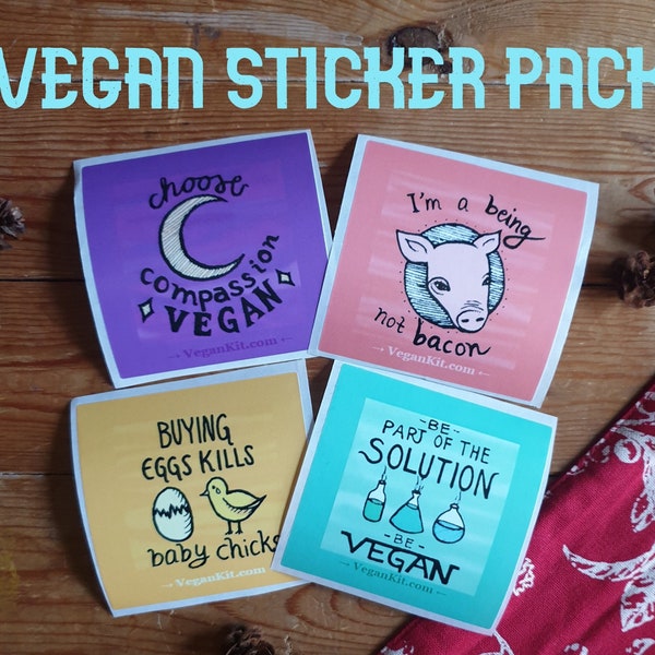 Vegan Sticker - Etsy UK