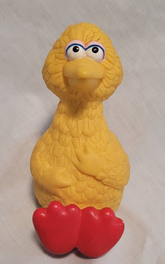 VINTAGE 1979 Sesame Street Big Bird Vinyl Figure Playskool - Etsy