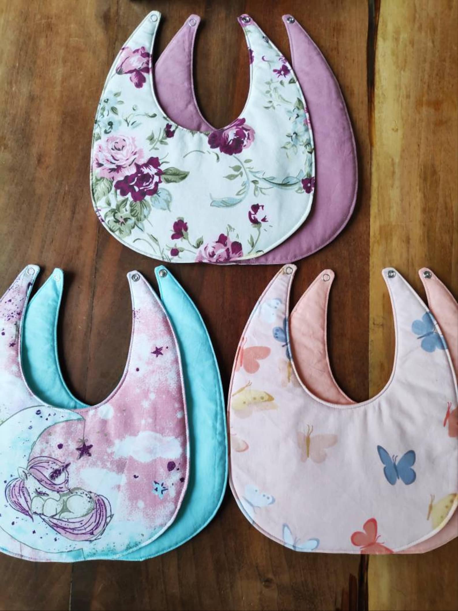 Big Lot Bibs, FREE Shipping, Bib for Baby, Lovely Bibs, Double Sided ...