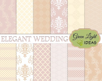 Wedding Digital Paper: beige Textures Textured - Etsy