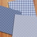 Winter Plaid Tartan Digital Paper Pack, Blue Plaid Digital Paper ...