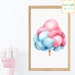 Cotton Candy Clipart, Watercolor Desserts Food Illustrations, Birthday ...
