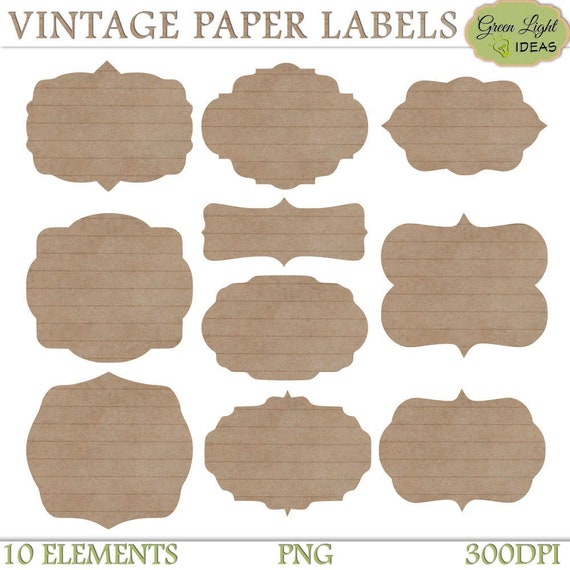Scrapbook Label Png