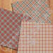 Christmas Plaid Digital Paper, Holiday Digital Papers, Plaid ...