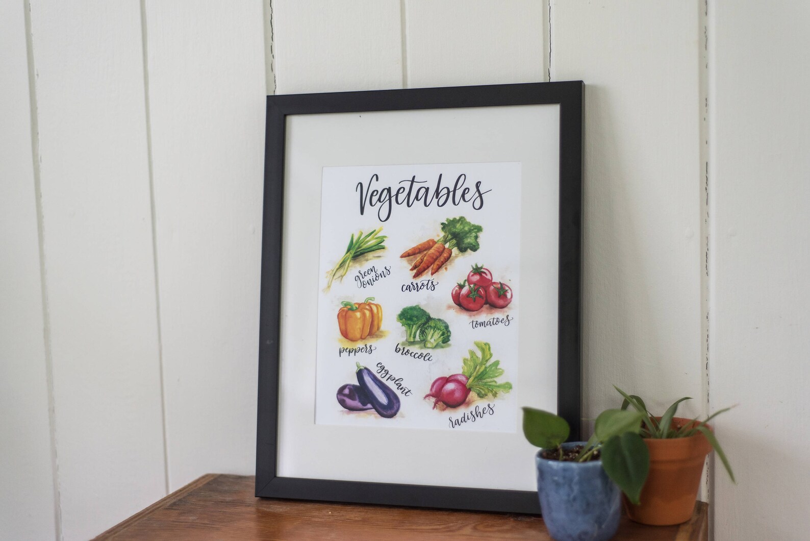 Vegetable Print - Etsy