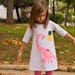 Dinosaur Birthday, Pink Dino, Dinosaur Applique, Toddler's Dress, Dino ...