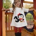 Penguin Dress Applique Penguins Girl's Dress Birthday Christmas Gift ...