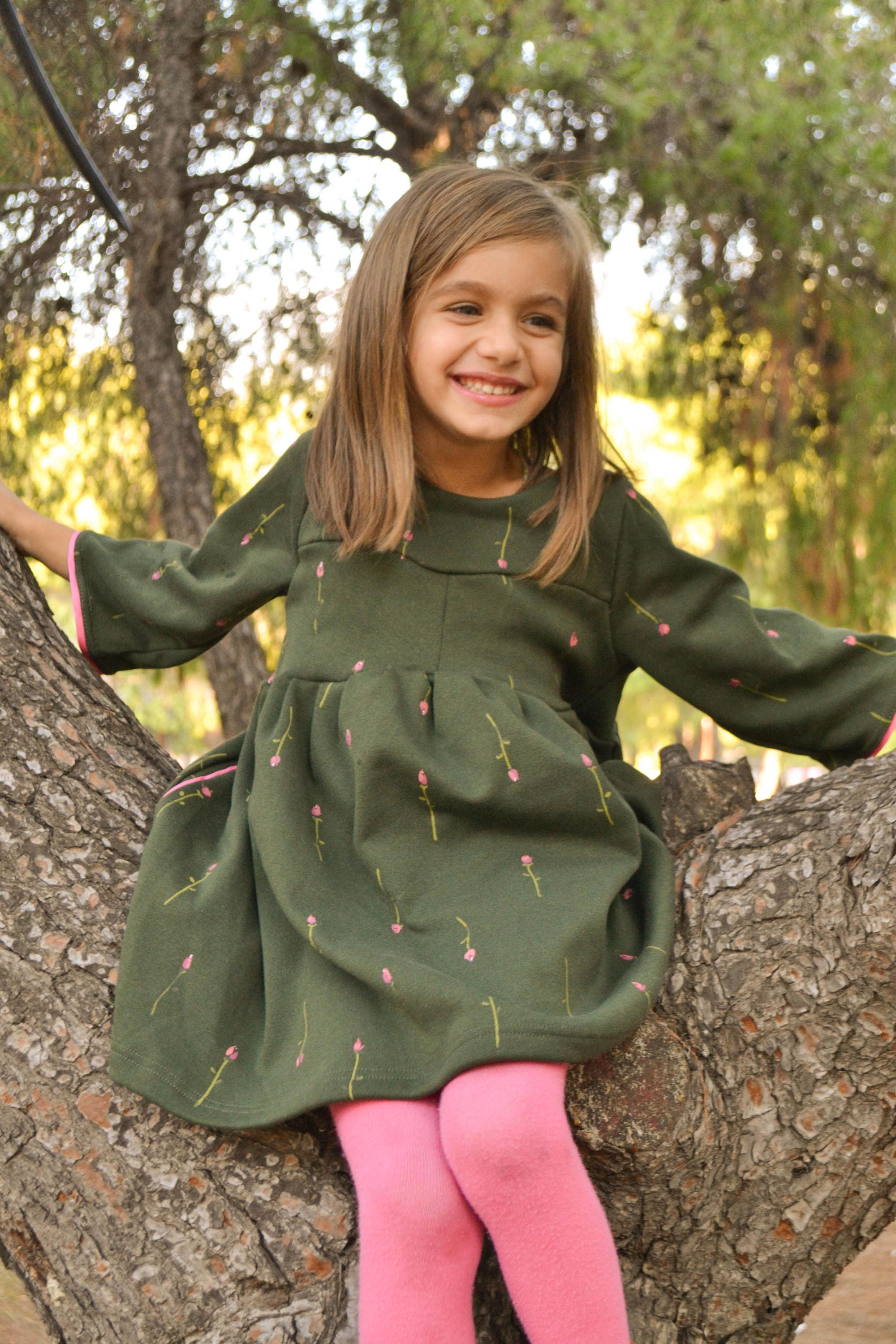 Sunday Dress, Spring Creations, Autumn Outfit, Green Dress, Bohemian ...
