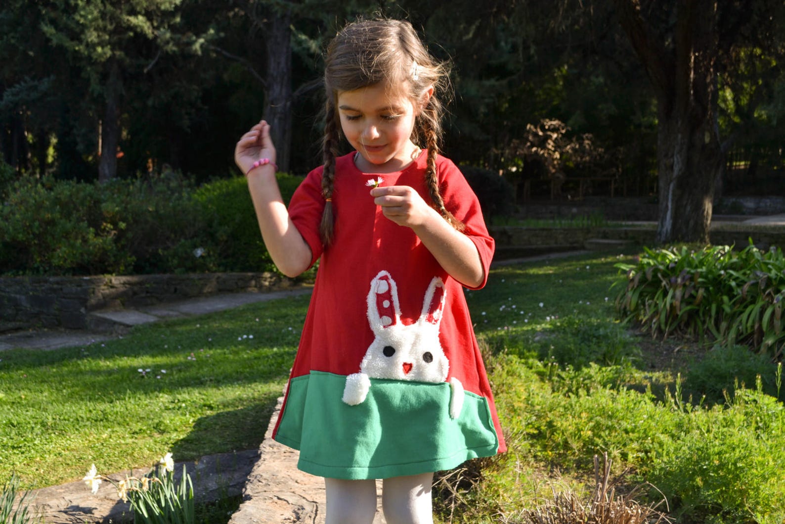 Easter Bunny Rabbit Dress Bunny Dress Easter Dress Girl's - Etsy