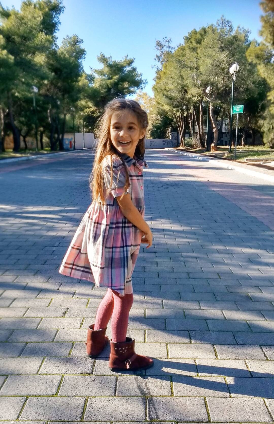Pink Checkered Shirt Dress,pink Grey Checkered, Winter Dress, Autumn ...