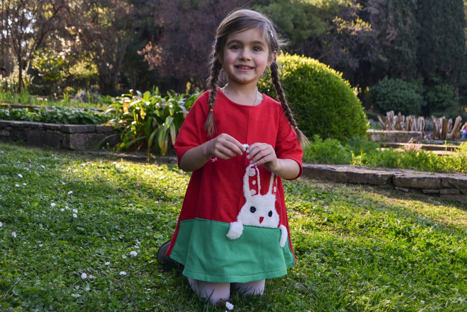 Easter Bunny Rabbit Dress Bunny Dress Easter Dress Girl's - Etsy