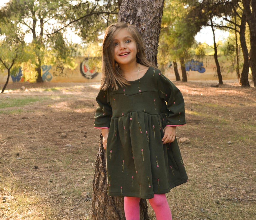 Sunday Dress, Spring Creations, Autumn Outfit, Green Dress, Bohemian ...
